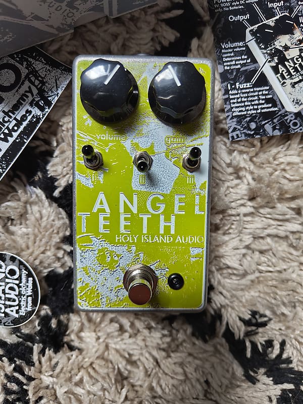 Holy Island Audio Angel Teeth 2023 - Crocodile Skin Boost | Reverb