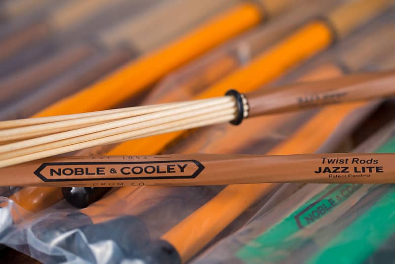 NOBLE & COOLEY TWIST RODS, BROWN JAZZ LITE PAIR WITH | Reverb