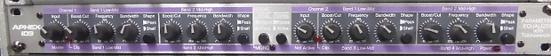 Aphex 109 Parametric Equalizer with Tubessence EQ Rack | Reverb