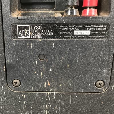 ADS L730 Speaker Pair Floorstanding | Reverb