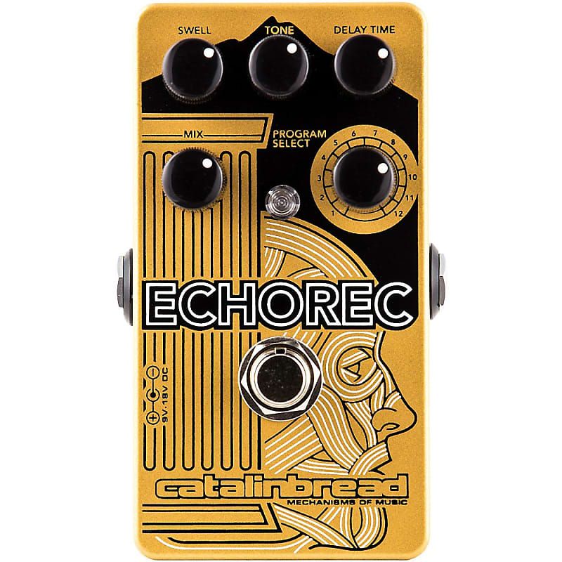 Catalinbread Echorec Multi-Tap Echo Guitar Effects Pedal | Reverb