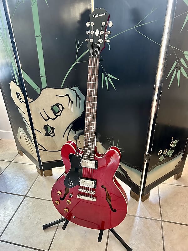 Left-Handed Epiphone “The Dot” 2000s - LEFTY! | Reverb