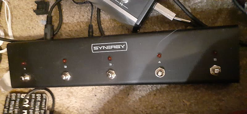Synergy RS-5 MIDI Footswitch | Reverb