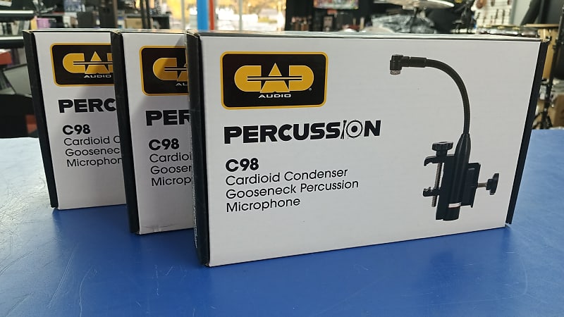 3 x CAD C98 miniature percussion microphone | Reverb