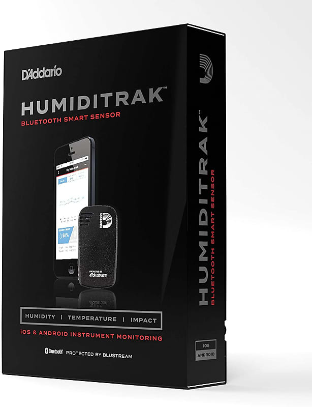D'Addario Guitar Humidifier Tracking - Humiditrak - Bluetooth | Reverb
