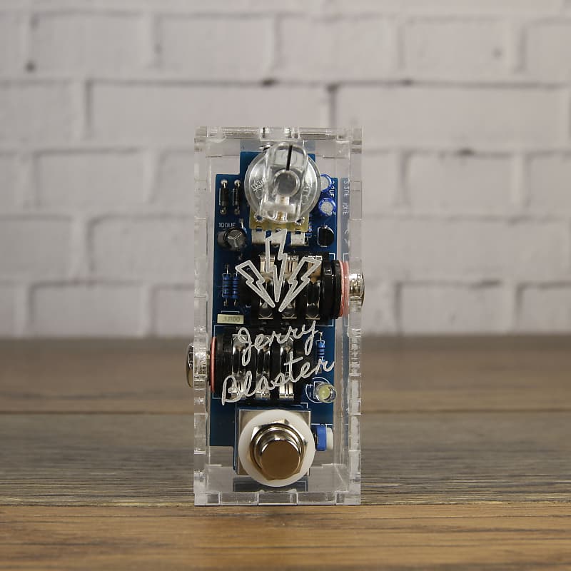 Collar City Guitars Jerry-Blaster Boost Pedal Clear *Acrylic | Reverb