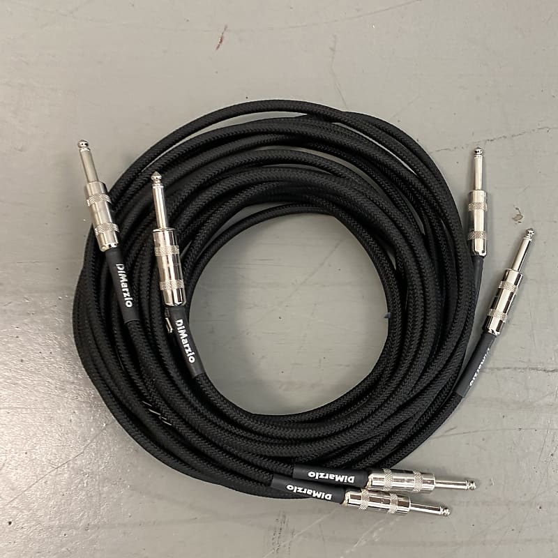 DiMarzio 10 ft quarter-inch cable Black | Reverb