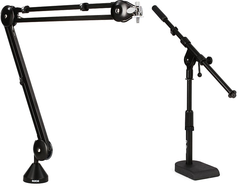 Rode PSA1 Desk-mounted Broadcast Microphone Boom Arm Bundle | Reverb