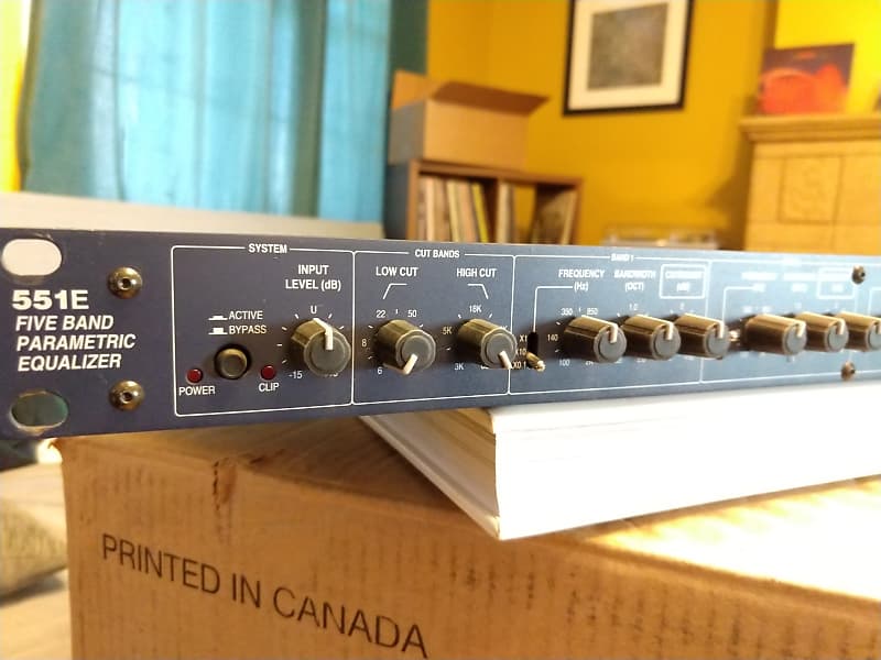 Symetrix 551E - Parametric EQ | Reverb