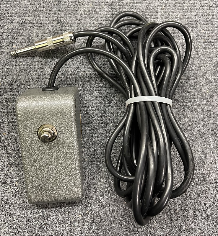 Marshall 1974x Footswitch - Silver | Reverb