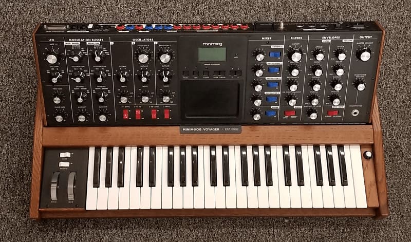 Moog MINIMOOG VOYAGER SYNTHESIZER | Reverb