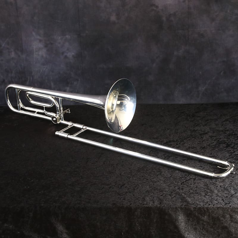BESSON Tenor Bass Trombone Sovereign 944 silver plated [SN | Reverb