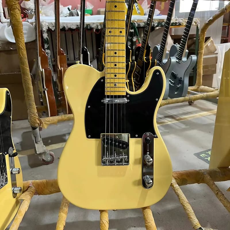 Yellow TL Style Guitar - Maple Fretboard | Reverb Deutschland