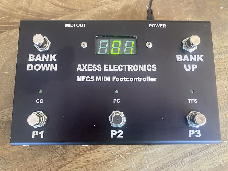 Axess Electronics MFC5 MIDI Footcontroller | Reverb