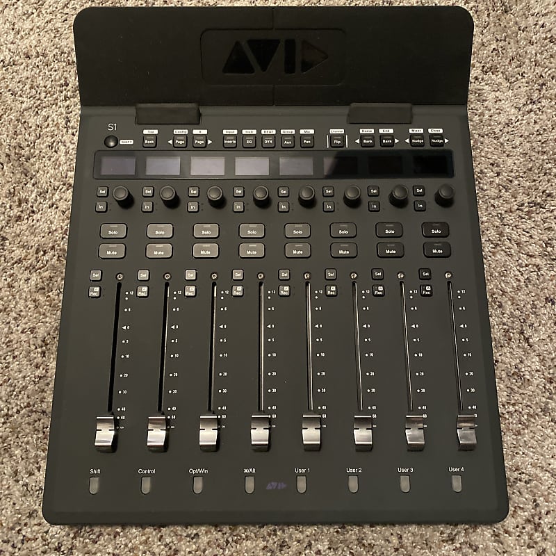 Avid S1 8-Fader and Avid Dock combo | Reverb