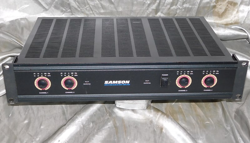 Samson Servo 4060 4 channel power amplifier | Reverb