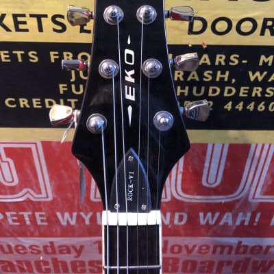 Eko Rock VI Vintage Series Red | Reverb