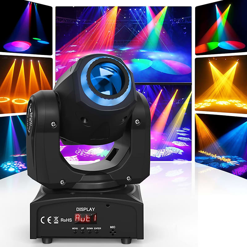 Uking 50W Led Moving Head, Rgbw Stage Light Dmx 512 With Led | Reverb