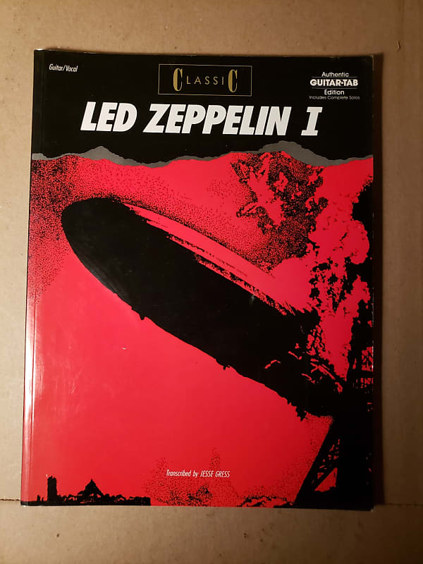 Led Zeppelin I Guitar Tab Book | Reverb