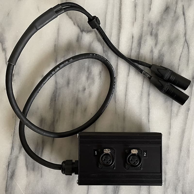 designacable 2 Way Studio Wall Mountable Box. Neutrik XLR | Reverb