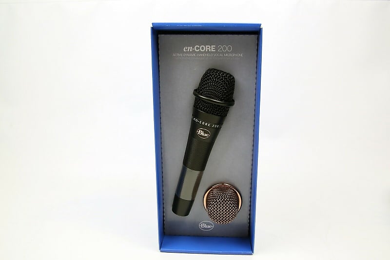 Blue enCore 200 Active Dynamic Handheld Vocal Microphone | Reverb
