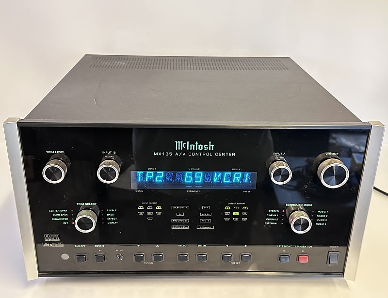 McIntosh MX135 Pre Processor AV Control Center | Reverb UK