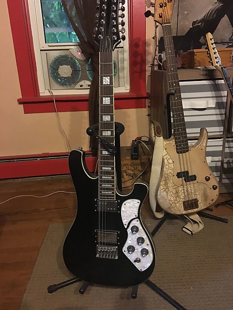 Schecter Diamond Stargazer-12 Gloss Black | Reverb