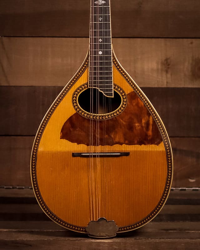 Stahl Flat Back Vintage Mandolin with Original Case - USED | Reverb