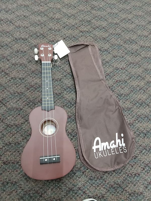 Amahi Ukulele 2023 - Dark Brown | Reverb