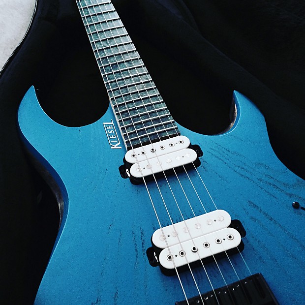 Kiesel Vader 2015 Grabber Blue Raw Tone | Reverb
