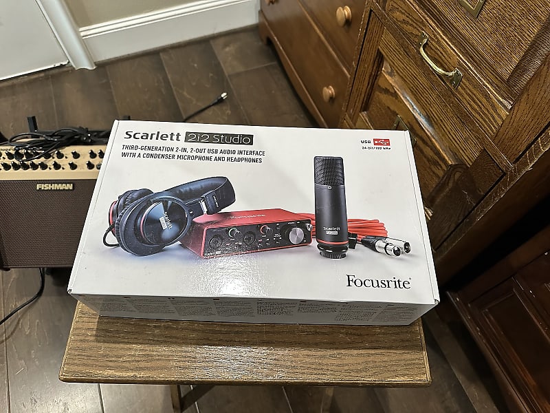 Focusrite Scarlett 2i2 Studio 3rd Gen 2X2 USB Audio Interface | Reverb