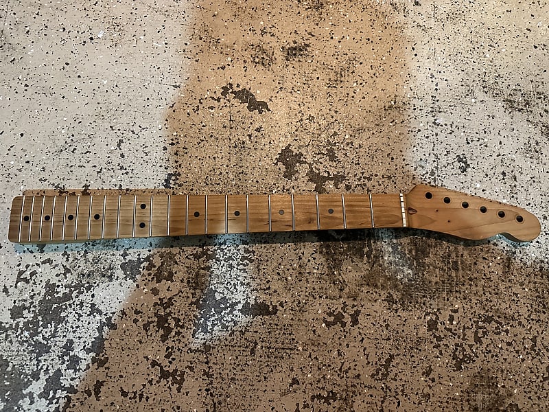 Warmoth Telecaster Neck Roasted Maple | Reverb
