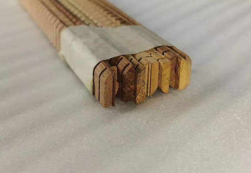 10 Piece Spruce Wood Guitar Binding Lining Purfling Strips | Reverb