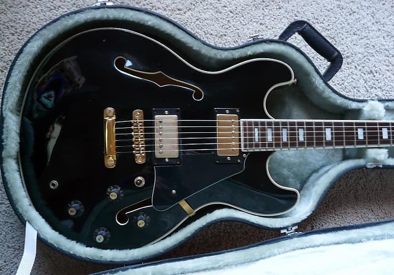 Vintage 1980s Aria pro II TA 60 PB TA60PB Gibson 335 style | Reverb