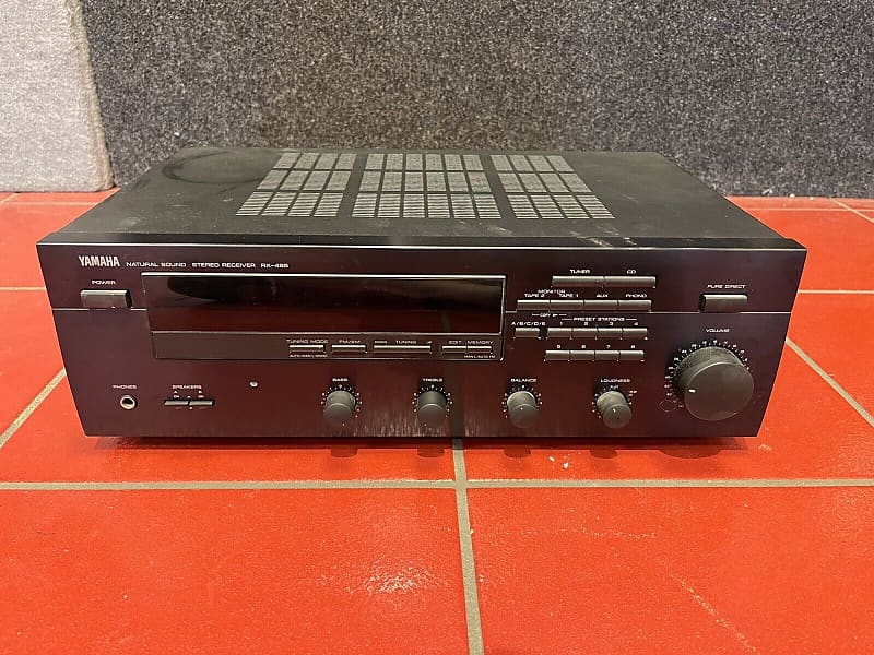 Yamaha RX V495 5.1 Channel 300 Watt Receiver Tested Works | Reverb