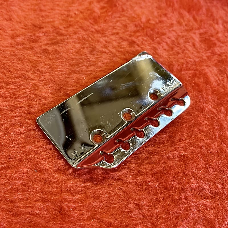 Rickenbacker Bridge plate 1968 Chrome solid body 420 425 450 | Reverb