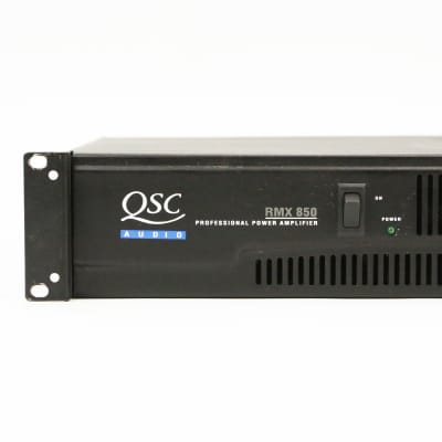 QSC Model RMX-850 Stereo Power Amplifier 270w 4 ohm Solid | Reverb