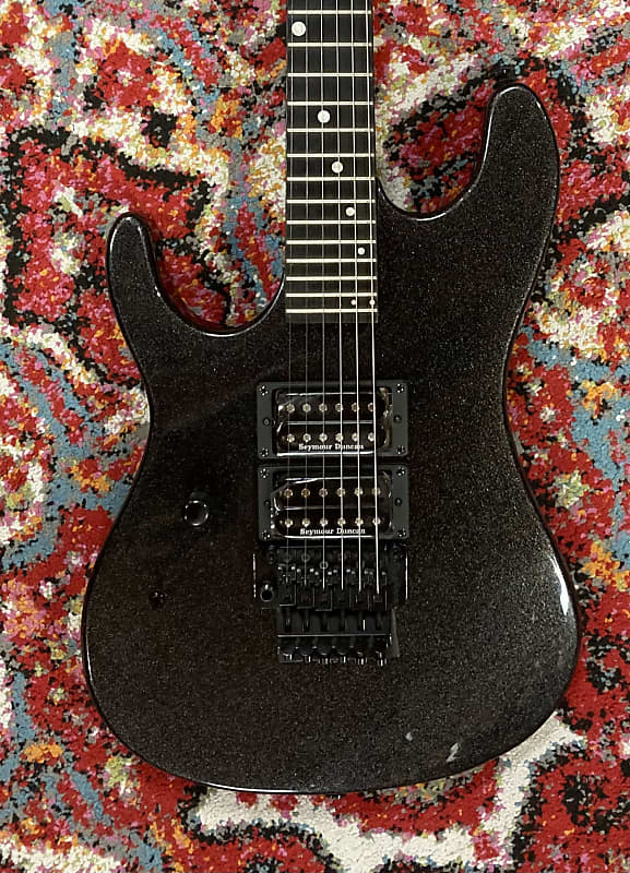 Kramer NightSwan, Left-Handed, 2023 - Jet Black Metallic, | Reverb
