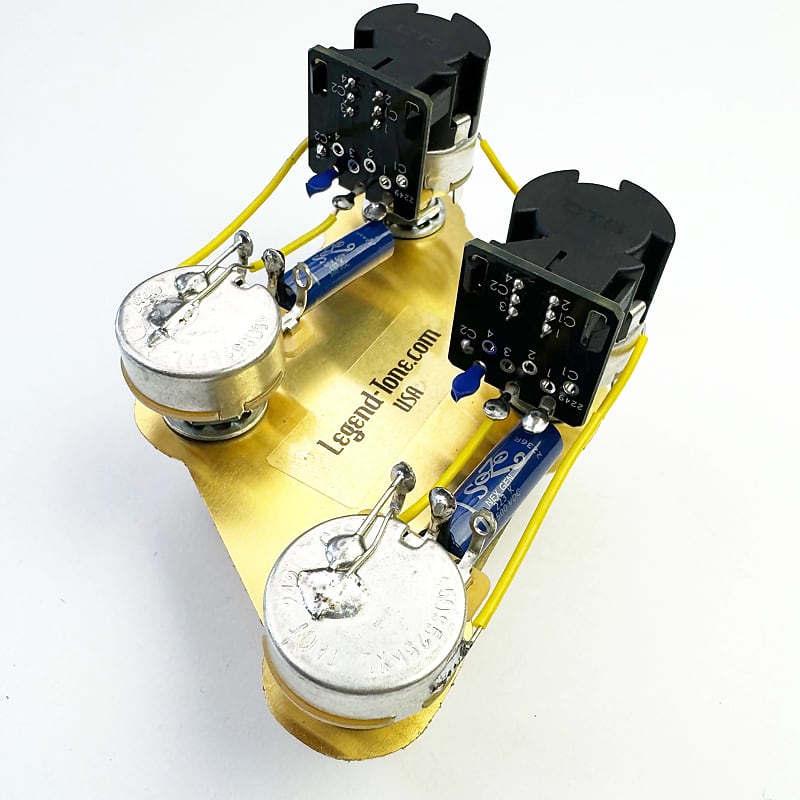 Les Paul Coil Split Wiring - CTS 500k Push/Pull Pots - | Reverb
