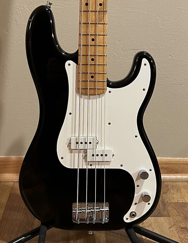 Fender Fullerton Factory Precision Bass 1983 Black with OHSC | Reverb