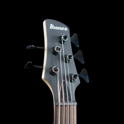 Ibanez K5 Fieldy Signature 5-String Bass - Black Satin, K-5, | Reverb