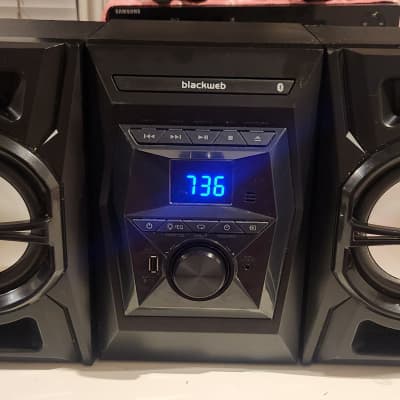 Blackweb Blackweb BWA17AA005 100W Bluetooth CD Stereo System. | Reverb