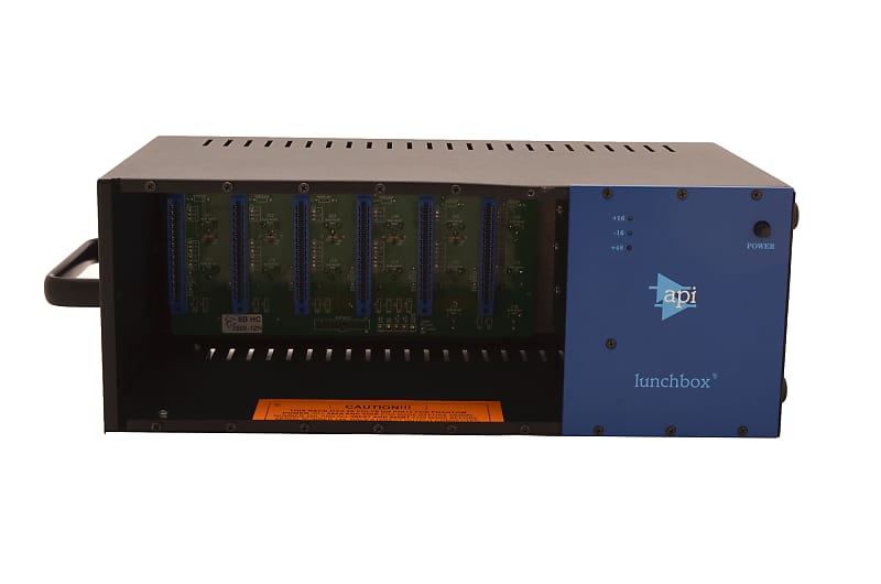 USED API Audio 6 Slot High Current Lunchbox | 500-Series | Reverb