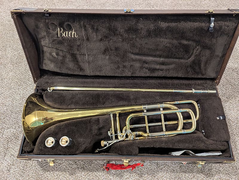 Bach Stradivarius 50BH Bass Trombone Mid-1970's - Brass | Reverb