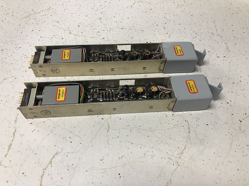 Langevin AM-16 pair of solid state mic pre modules | Reverb UK