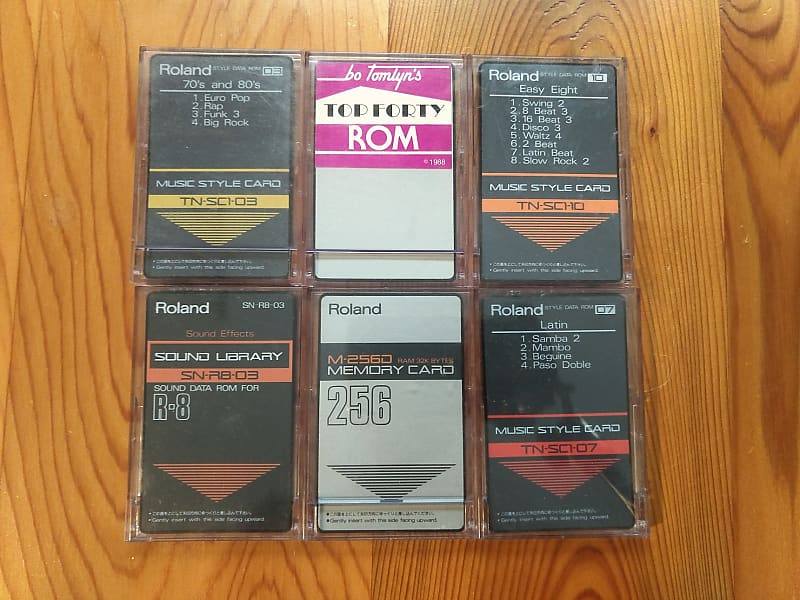 Roland RAM and SoundCards | Reverb