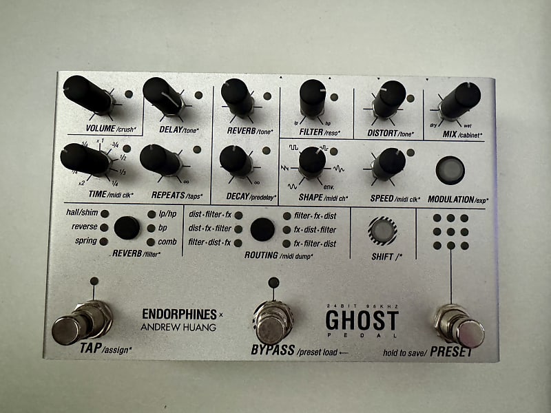 Endorphin.es Ghost Multi-FX Pedal - Silver | Reverb