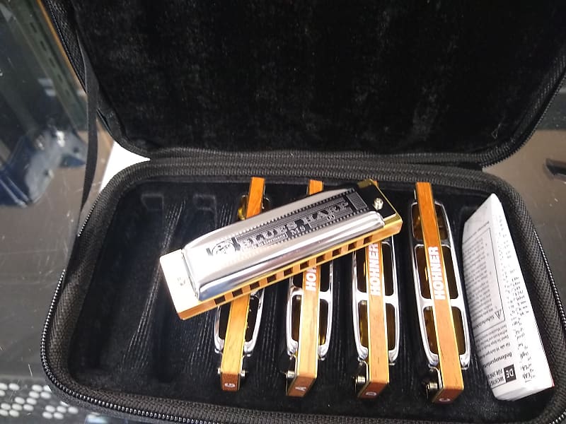 Hohner Blues Harp Harmonica 5 Pack | Reverb