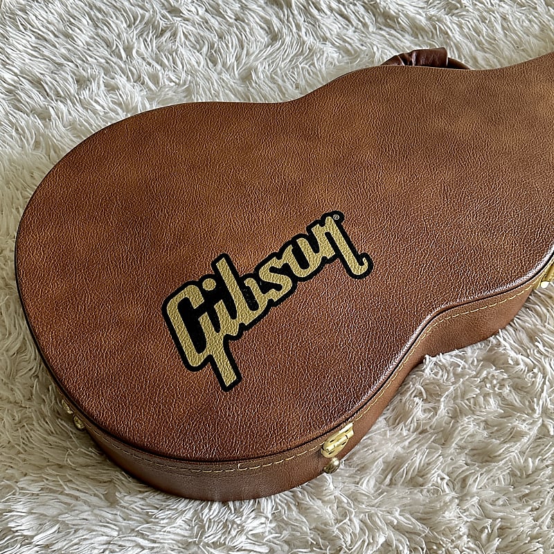 Gibson Les Paul Junior Brown Leather Electric Guitar Case | Reverb