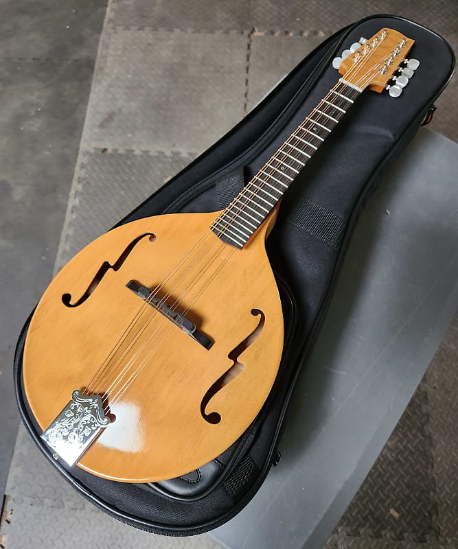James Curtis Island Archtop mandolin fir + maple hand made | Reverb